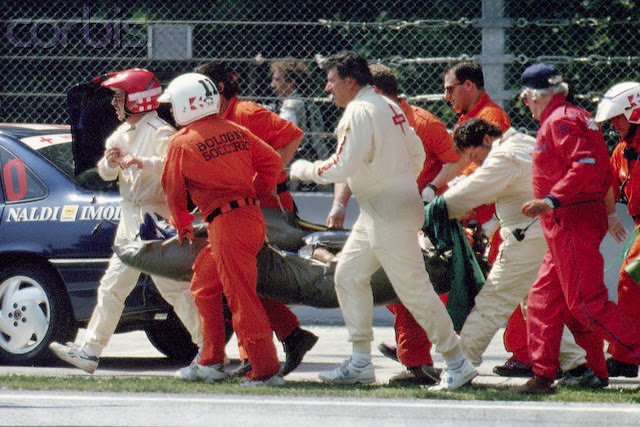 Ayrton Senna: Fotos do Acidente Fatal de Ayrton Senna