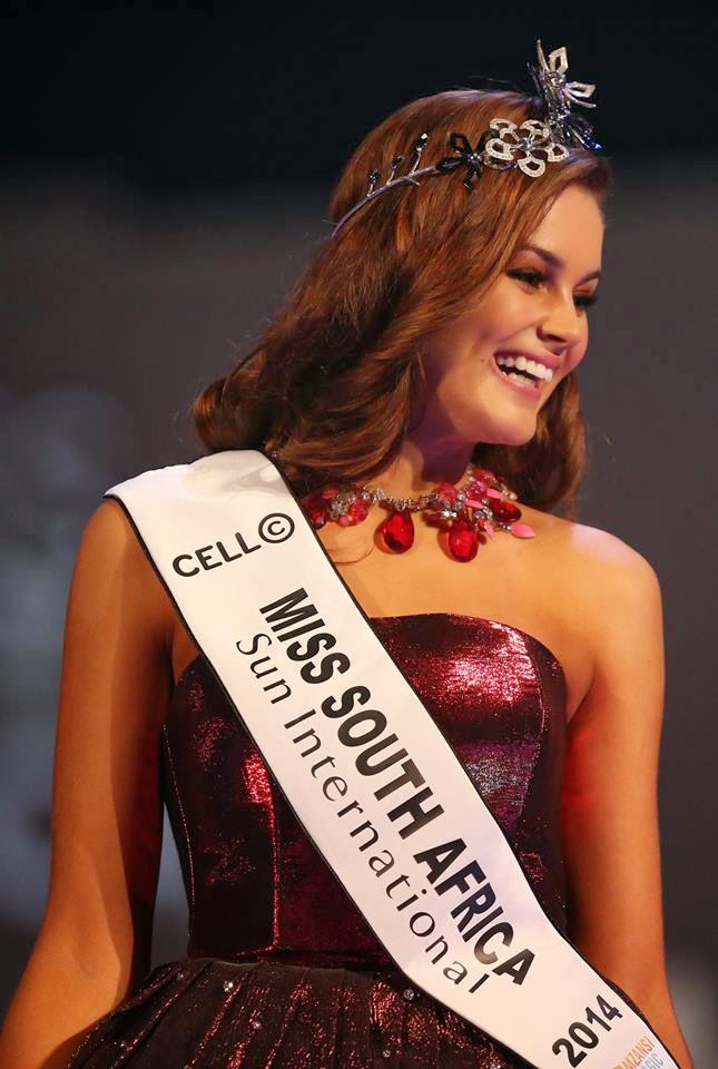 Miss South Africa 2014 is Rolene Strauss