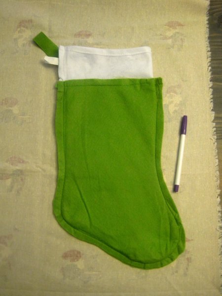 Handmade Stocking {tutorial}