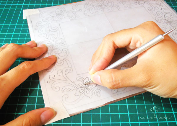 Técnica perfilado plano en el repujado en aluminio | Aracelyasmine ...