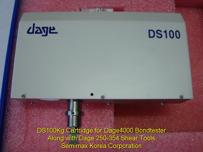 Semiconductor Equipment: DS100 DS 100Kg Die Shear Cartridge for Dage ...