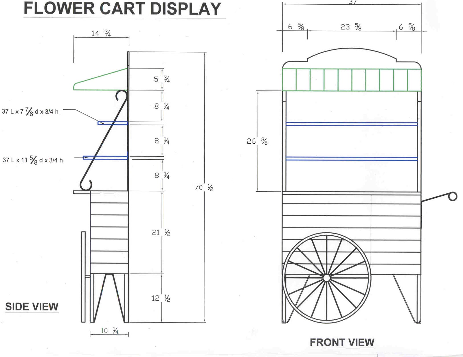 Arthur Q. Reyes Jr. Portfolio: Flower Cart POP Display
