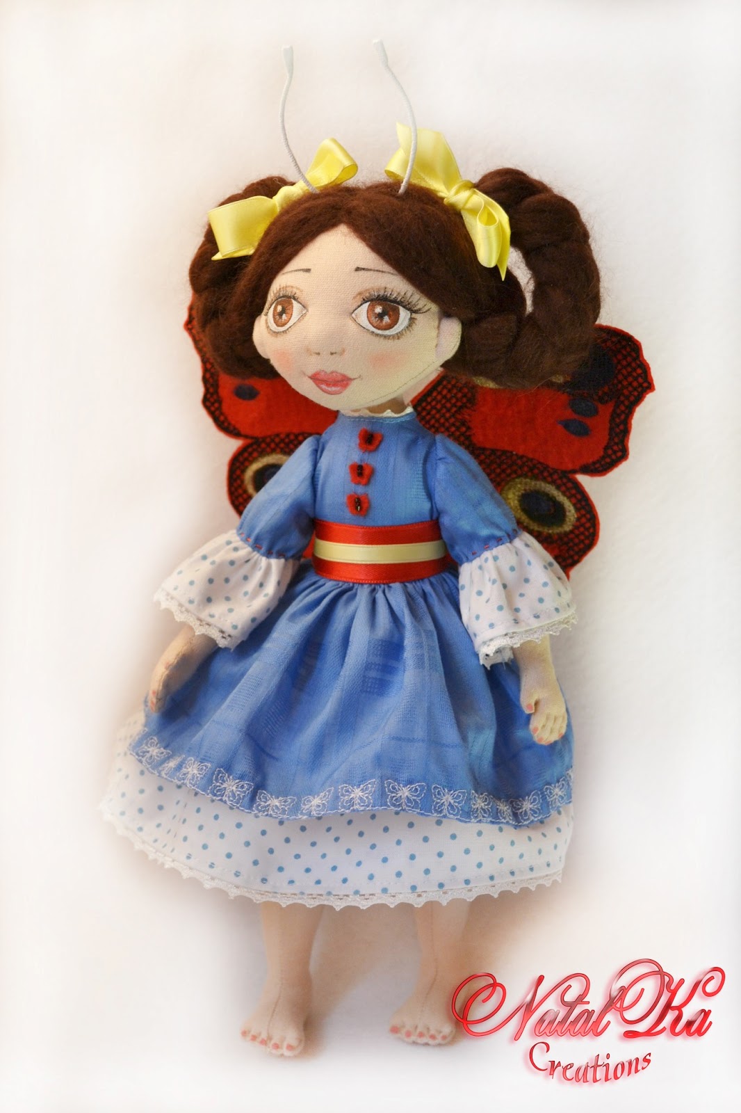 NatalKa Creations. Тедди с шармом : Катрин. Katrin