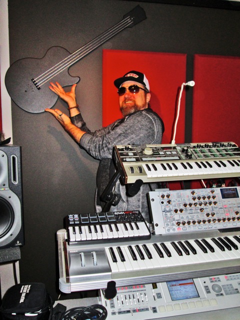 Wall-Axe Custom Guitar Hangers: Lynyrd Skynyrd's Peter Keys and his new ...