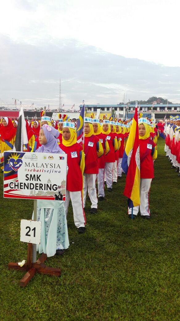 SMAASZA juara Perbarisan Hari Kebangsaan 2016 ~ SMA(A) Sultan Zainal Abidin