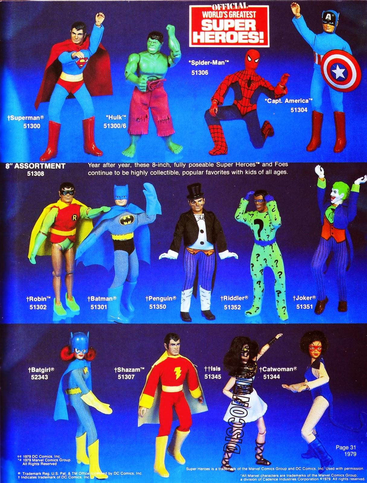 The Dork Review: Rob's Room: Mego Toy Catalogs