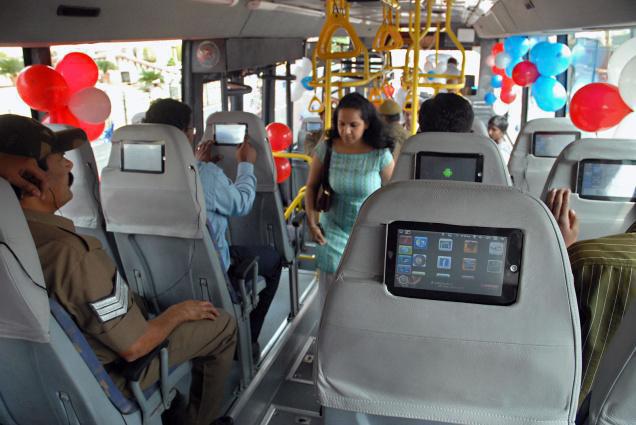 Bangalore BMTC Volvo City Buses- Timetable, route, airport transfer ...