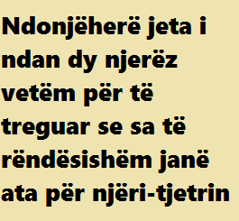 SHPREHJE FILOZOFIKE: Thënie Të Mençura