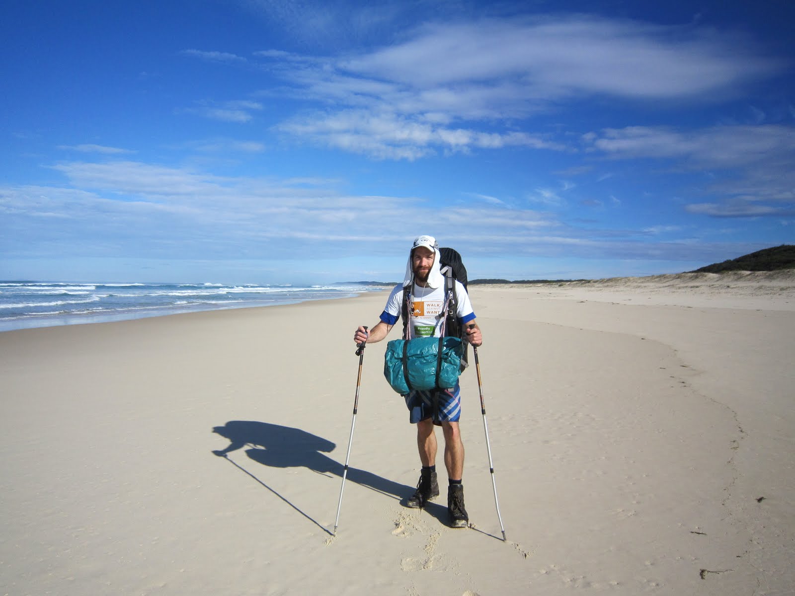 Walk Against Want: Day 61: Seal Rocks to Big Gibber