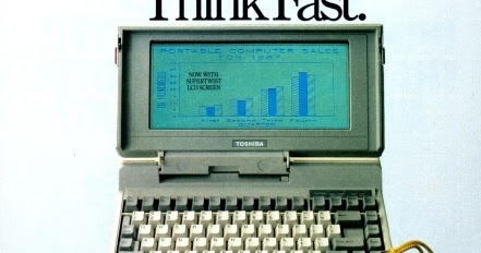 Rétro Scan: Toshiba T1100 Plus (1987)