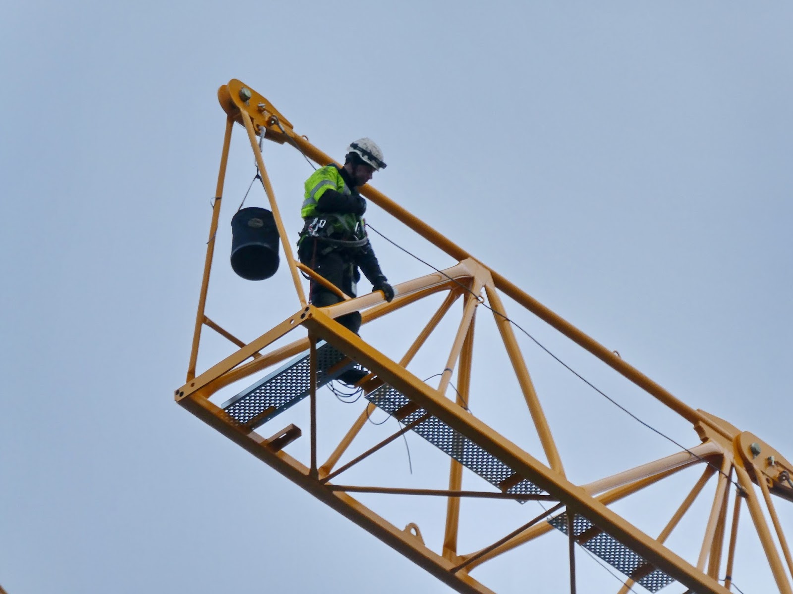 Björnidets blogg: Vi bygger en lyftkran