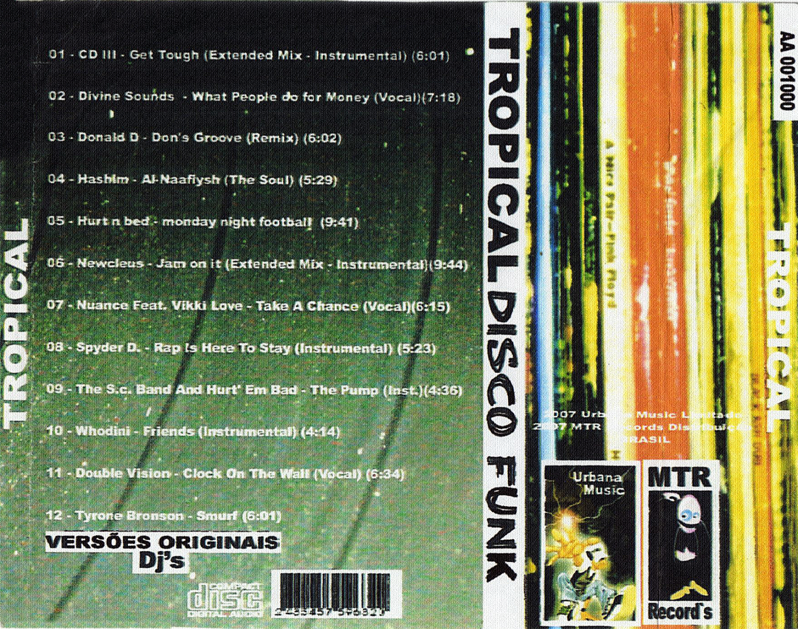 By F.Mix: Cds Tropical Disco Funk (2007)