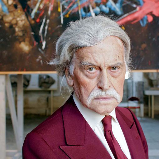 #CriticARTe - Georges Mathieu: Les Années 1960-1970, Galerie Templon ...