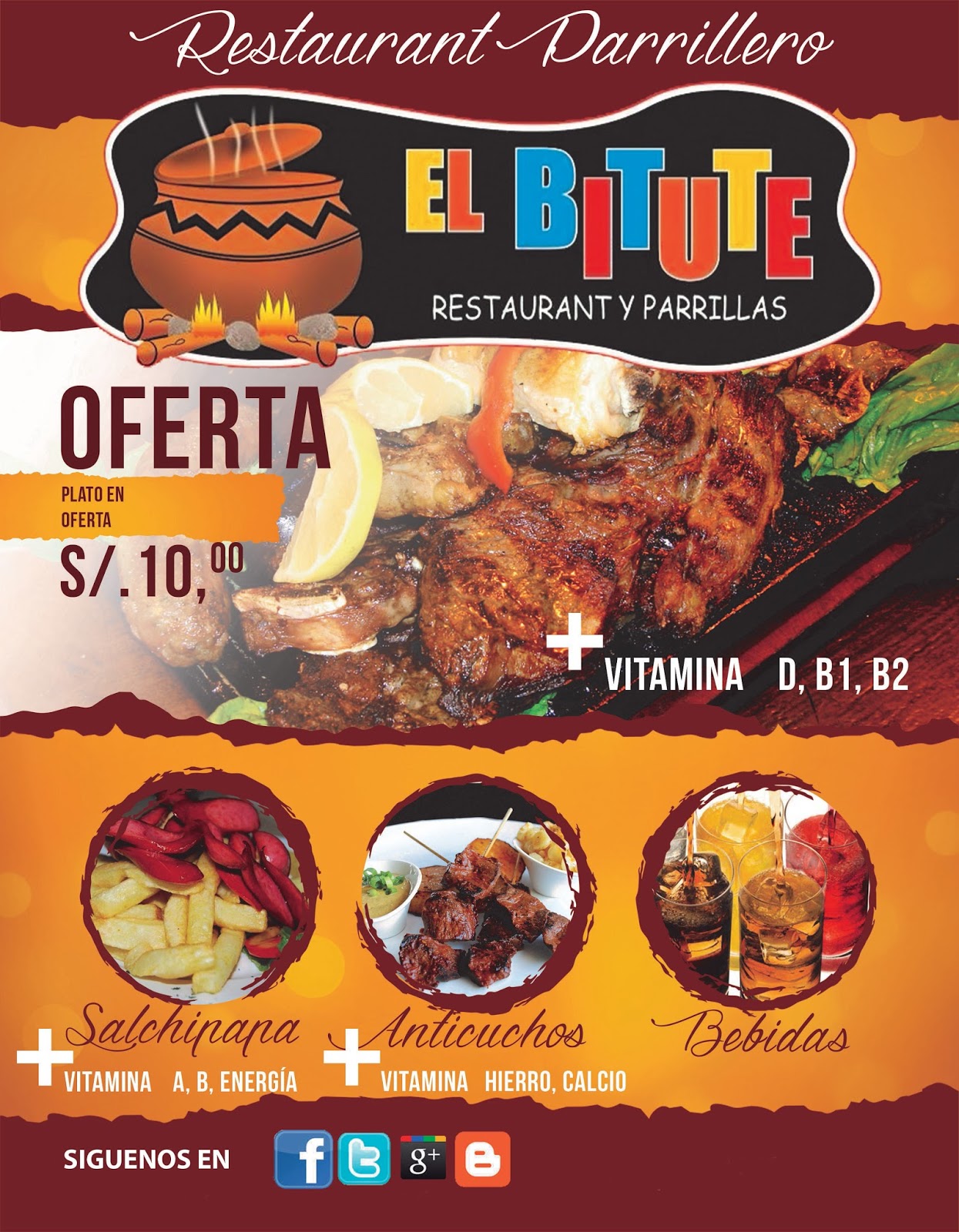 PROMOCION BITUTE ~ El Bitute Parrillas