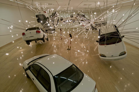 Art Foundation: Cai Guo-Qiang Installations part two