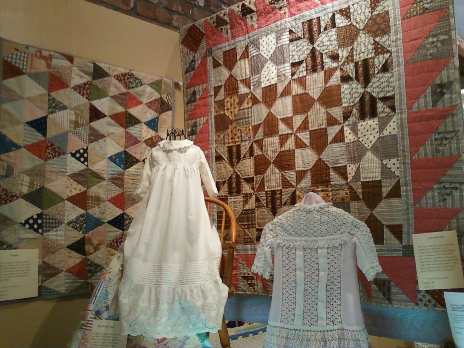 my material creations: Vintage Quilts on Exhibit