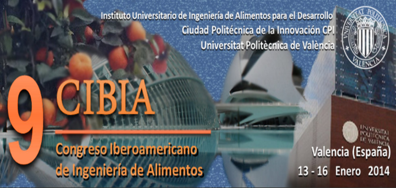 FoodNews: IX Congreso Iberoamericano de Ingeniería de Alimentos-CIBIA 9 ...