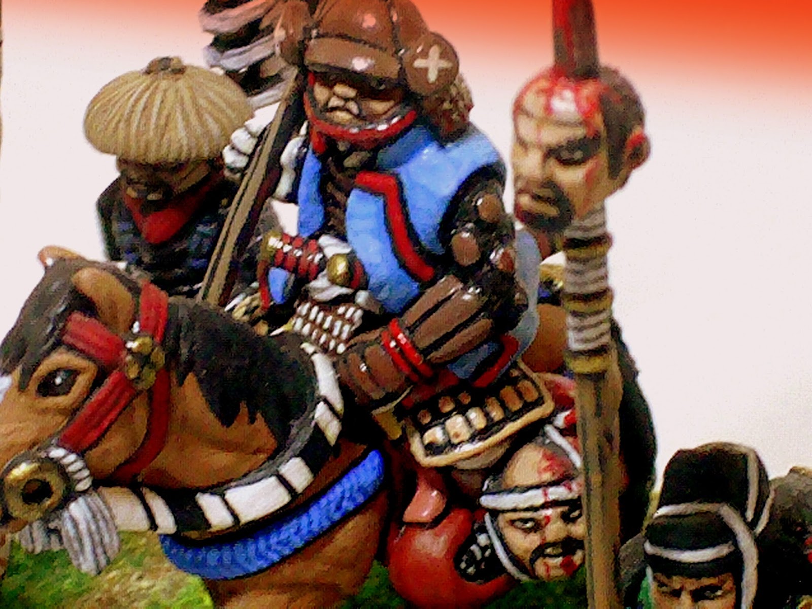 28MM FELDGRAU: Samurais del clan Takeda/ Takeda clan samurais