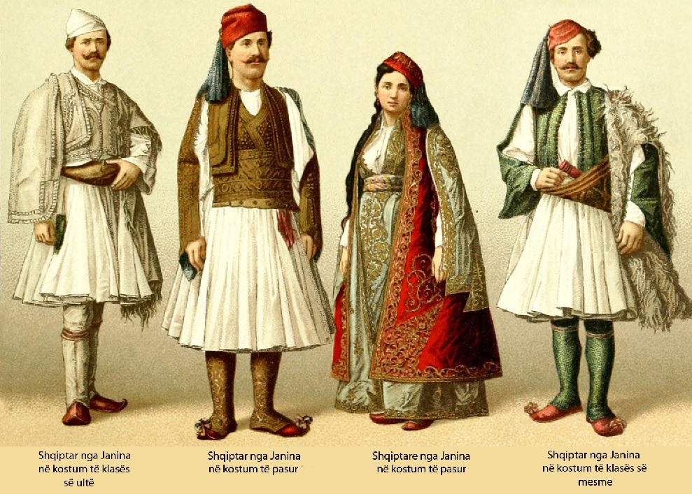 "The origin of the Hellenic Traditional Costumes must be sought in Albania"