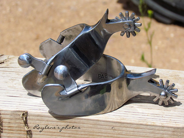 Cowboy Custom Spurs: 15A 92 PARRY