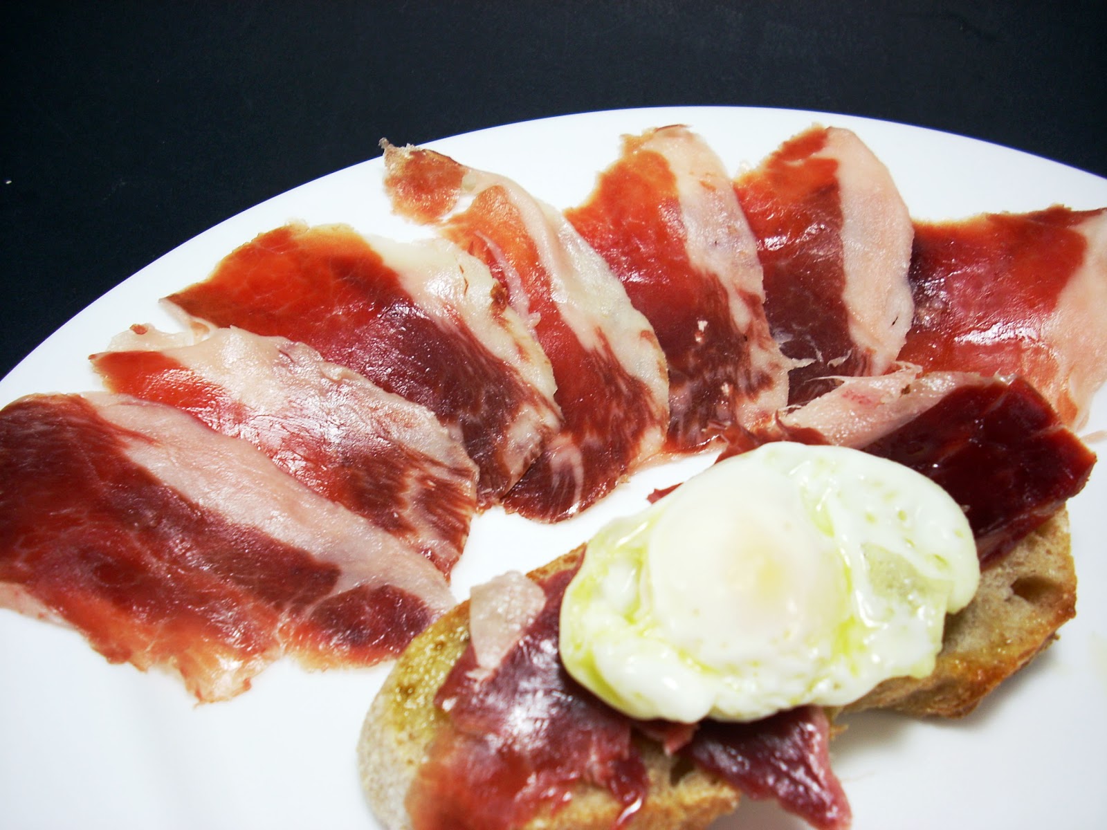 tosta de jamón de jabugo | Passions | Pinterest