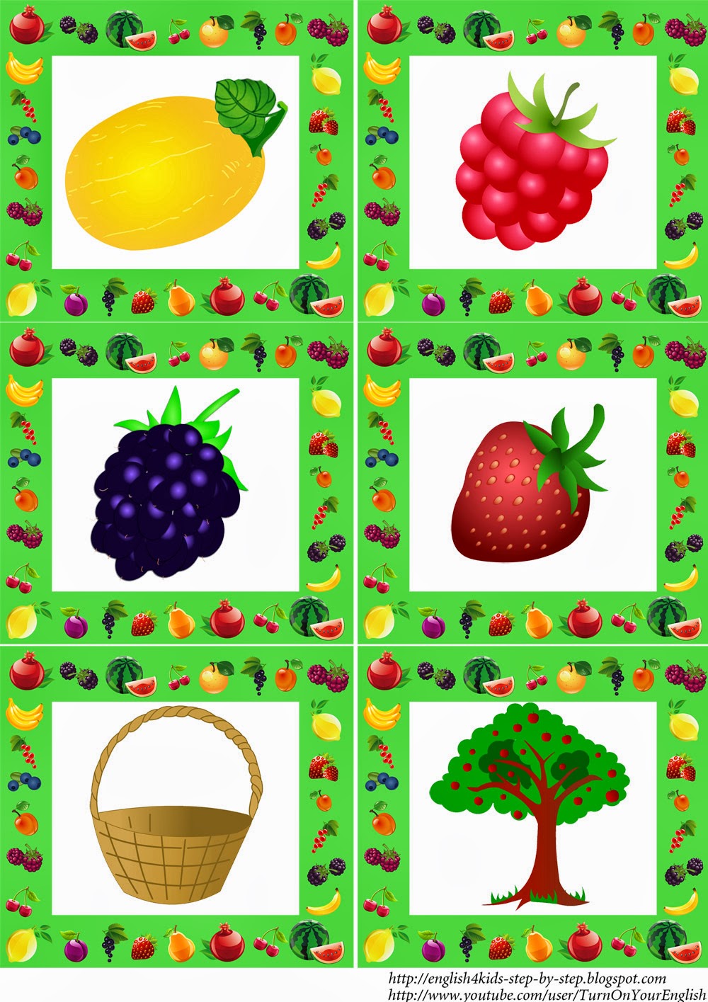 Fruits and Berries Song for Kids (+ Counting to 10)