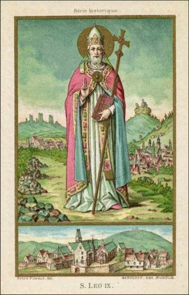 Santos de Dios: 19 de abril: San León IX, papa