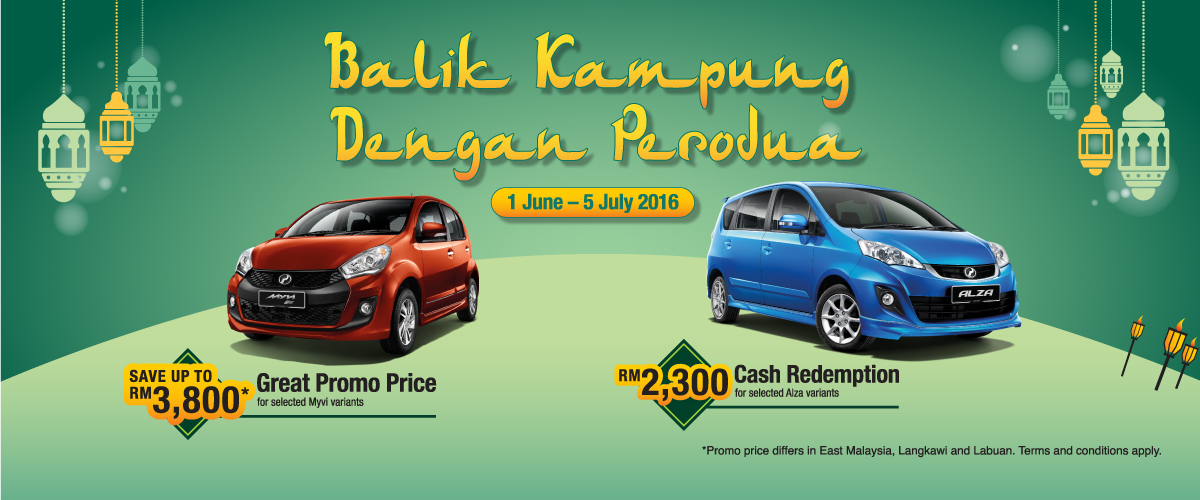 DISKAUN DAN PROMOSI PERODUA HARI RAYA BULAN JUN 2016 ~ BELI KERETA ...