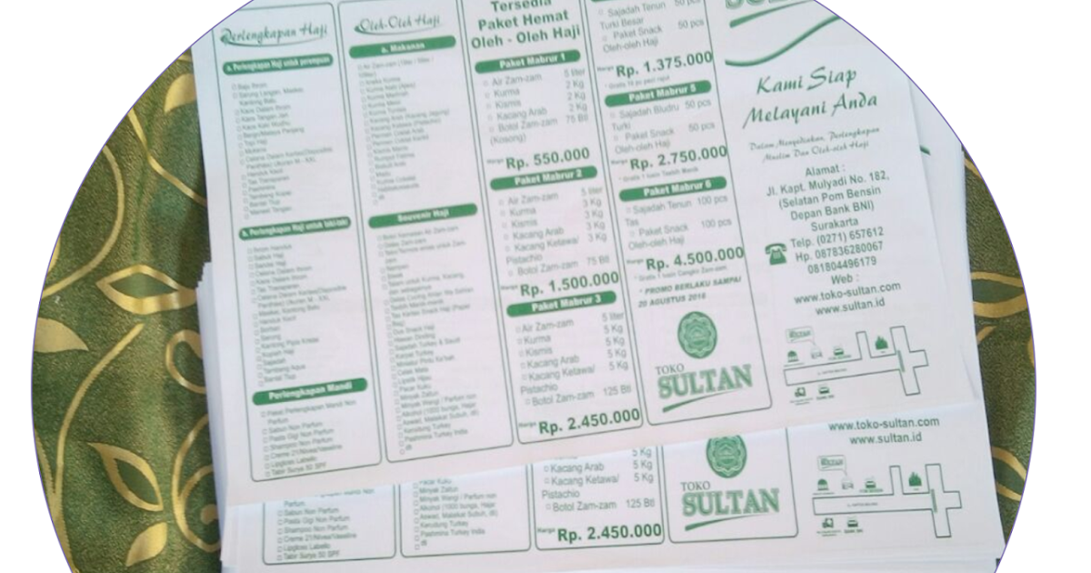 Review dan Dokumentasi Sebar Brosur Toko Sultan YogyakartaJasa sebar ...