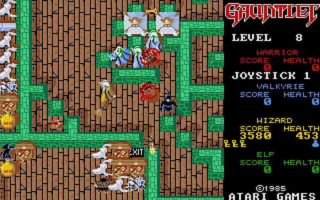 Atari ST games website: Gauntlet