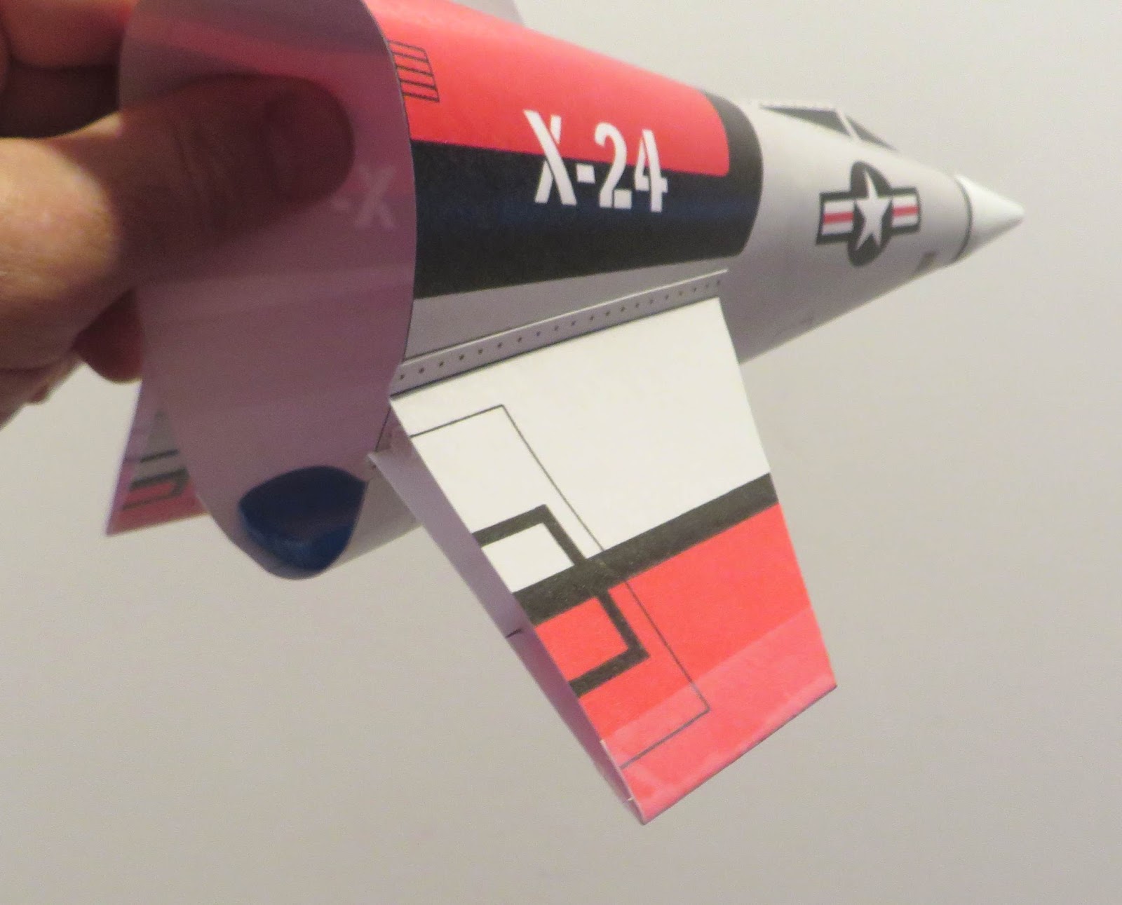 Model Rocket Building: Centuri X-24 Build, Finished