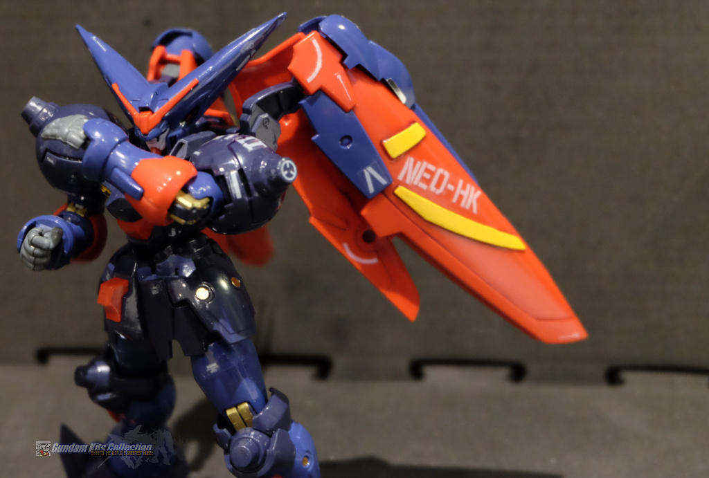 Painted Build: HGFC 1/144 Master Gundam + Fuunsaiki [Gloss Finish]