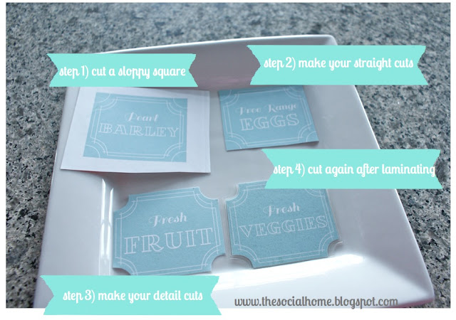 How to Laminate Labels at Home for $1