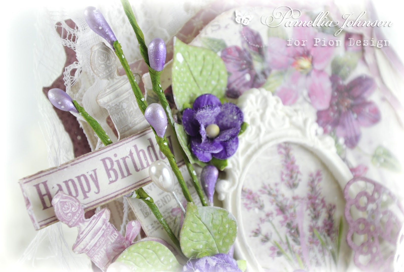 My Little Craft Things: Lovely Lavender Birthday - with Video