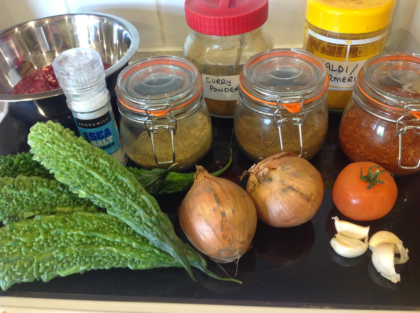 This Muslim Girl Bakes: Keema Stuffed Karelay