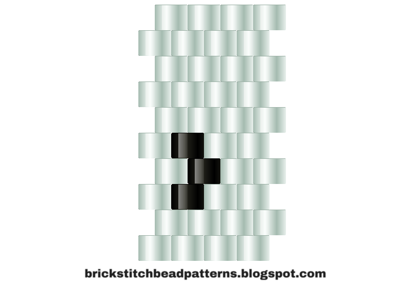 Brick Stitch Bead Patterns Journal: Comma ( , ) Symbol – Julie Anne ...
