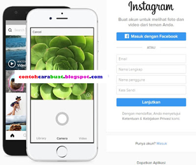 Cara Buat Akun Instagram Lewat Google Dengan Hp Biasa | Contoh Cara Buat