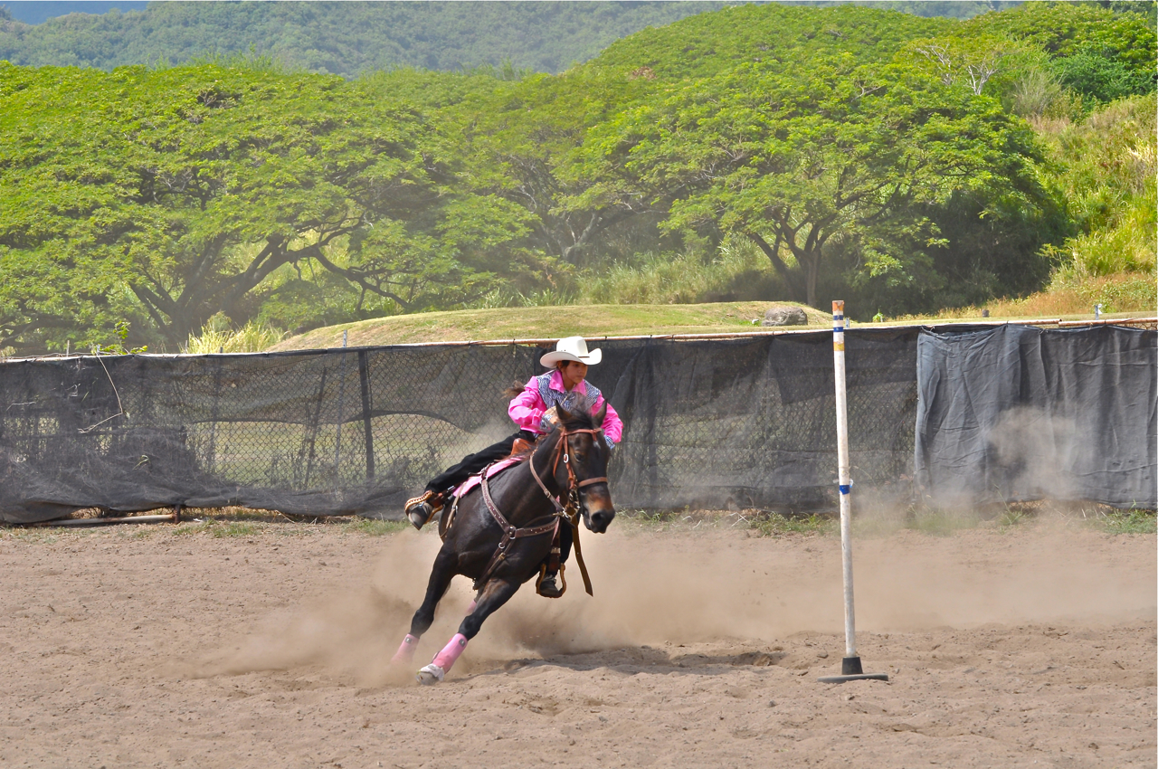 The Dragon's Eye: All Girl Rodeo at the Kualoa Ranch Ohana Country Fair