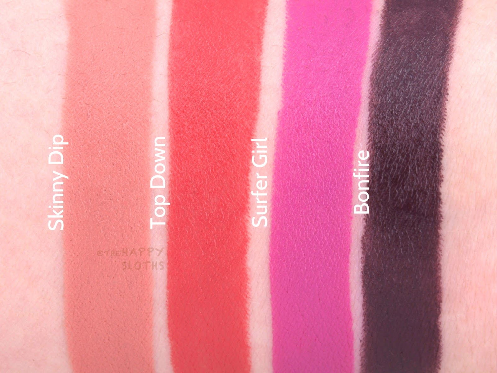 Tarte Rainforest of the Sea Drench Lip Splash Lipsticks: Review and ...