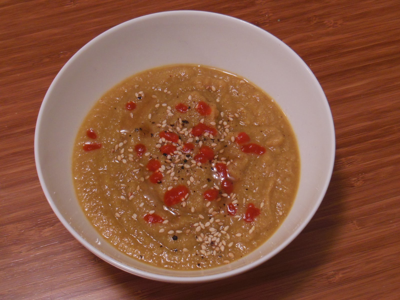 PaperblogPrincess: Roasted Cauliflower and Eggplant Soup aka Cloud Soup ...
