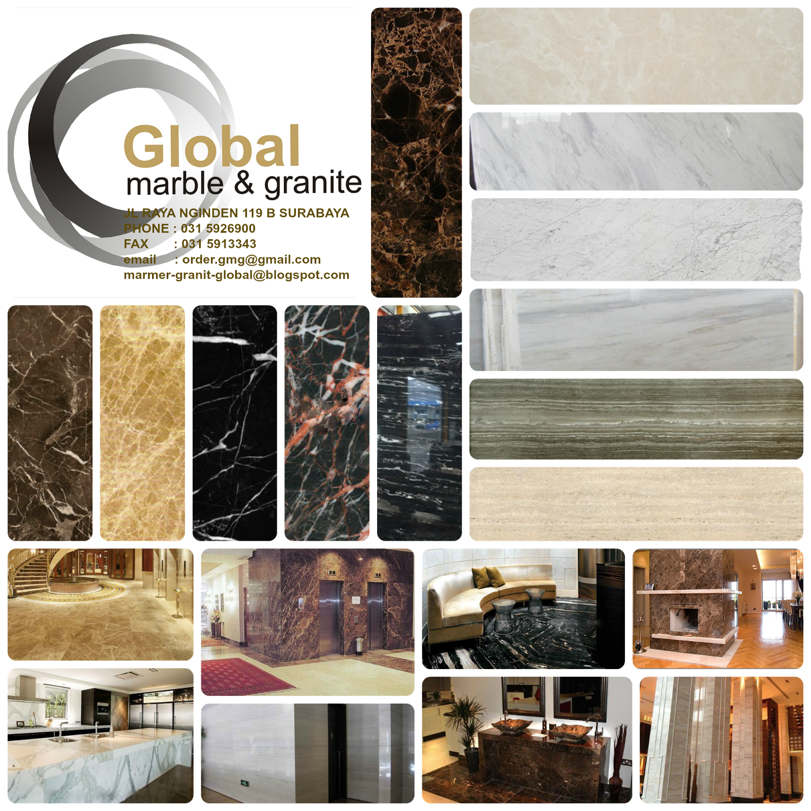 Marmer Dan Granit: PENJUALAN DAN PEMASANGAN MARMER & GRANIT ALAM