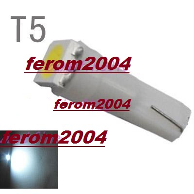 LedGarage : Bec led T5 cu 1 smd 5050 de culoare alb, albastru, rosu ...