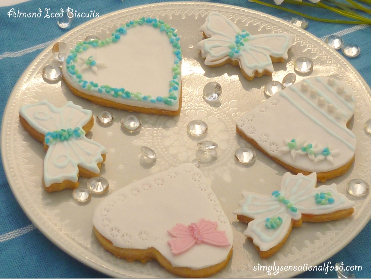Almond Iced Biscuits | simply.food