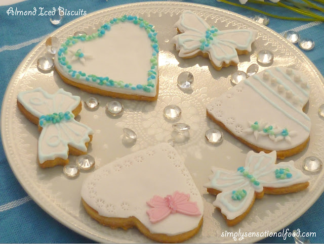 Almond Iced Biscuits | simply.food