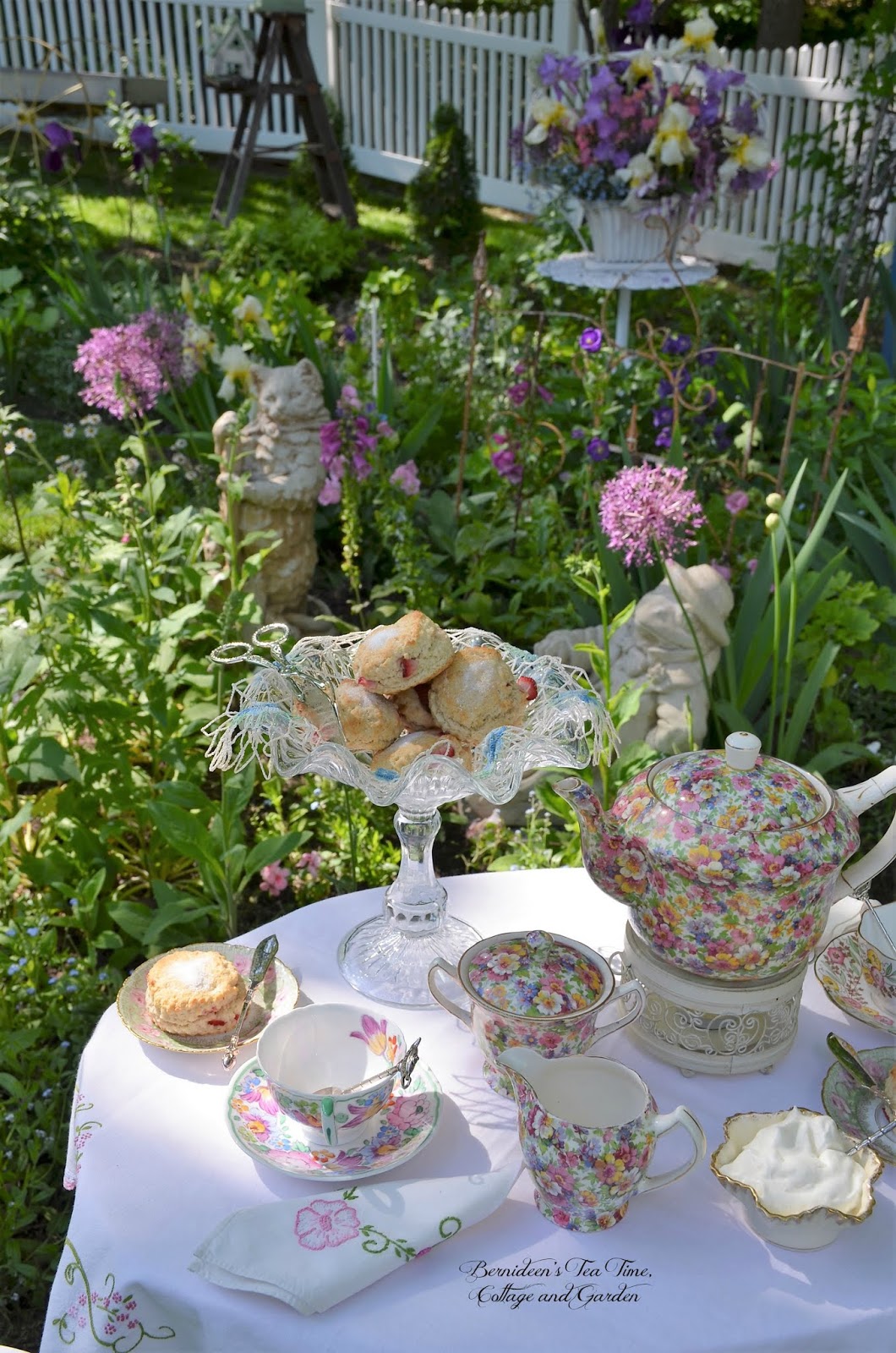 Bernideen's Tea Time, Cottage and Garden: A HAPPY SUNSHINE DAY for "Tea ...