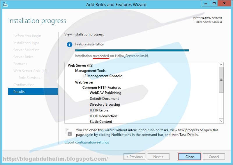 Konfigurasi IIS (Internet Information Service) di Windows Server 2012 ...