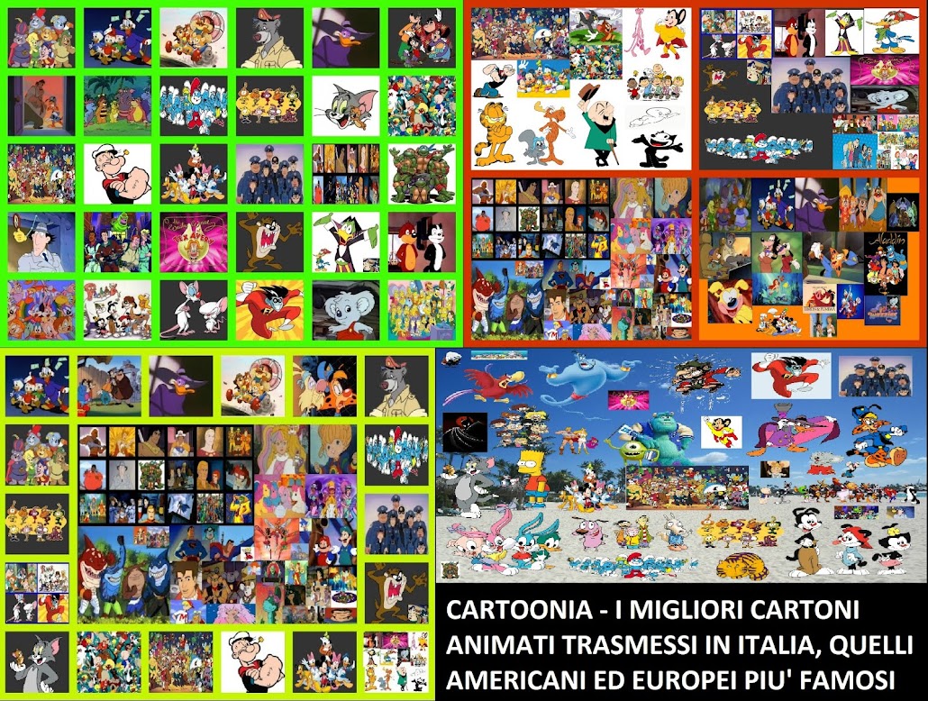 Cartoonia - La lista dei migliori famosi cartoni animati americani ed ...