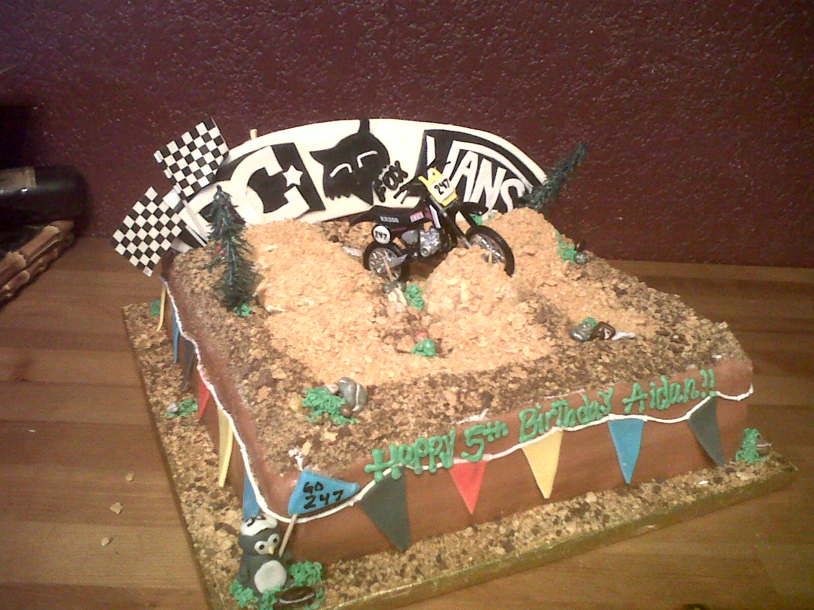 Jayme's Cakes: Dirt Bike Cake