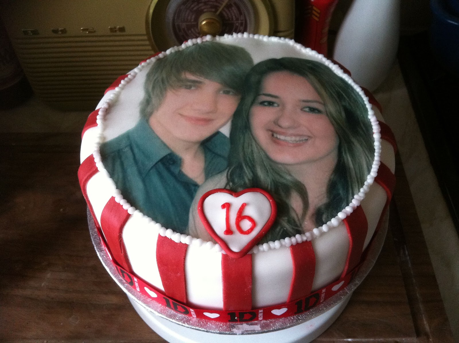 Victory Rolls & Mixing Bowls: One Direction Cake - Sweet Sixteen