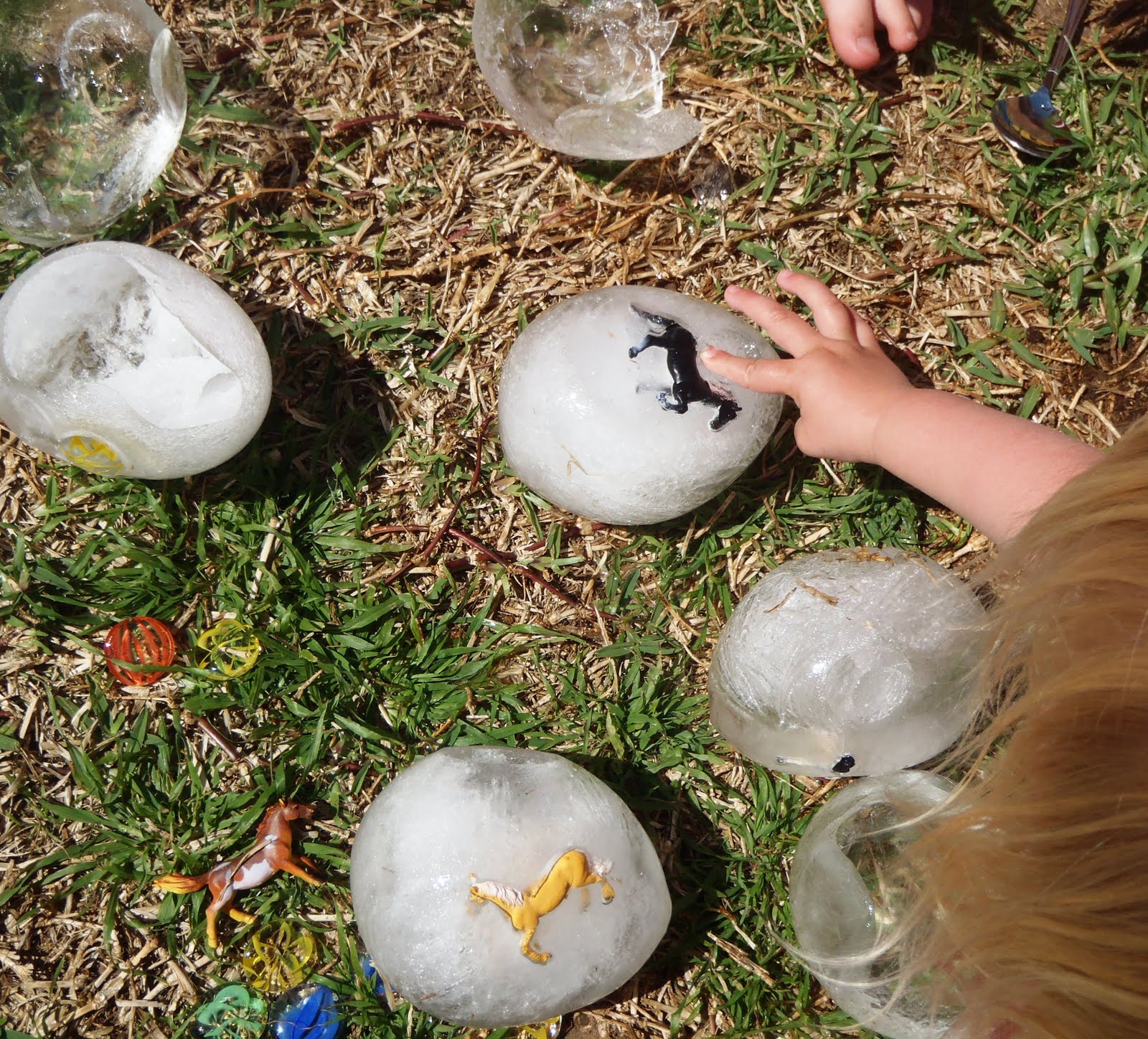 A Little Learning For Two: Ice Eggs